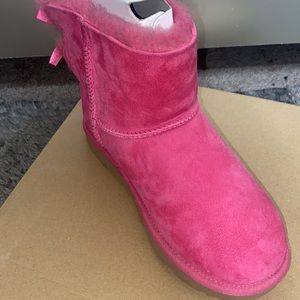 UGG | Shoes | Pink Bailey Bow Uggs | Poshmark